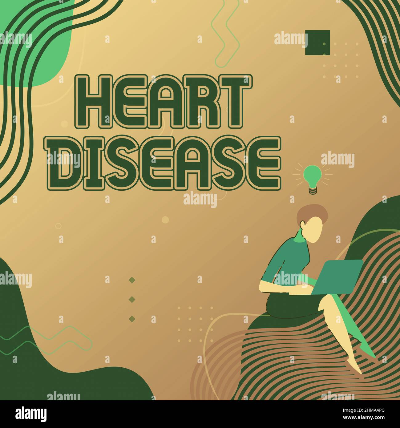 Hand writing sign Heart Disease. Business concept Heart disorder ...