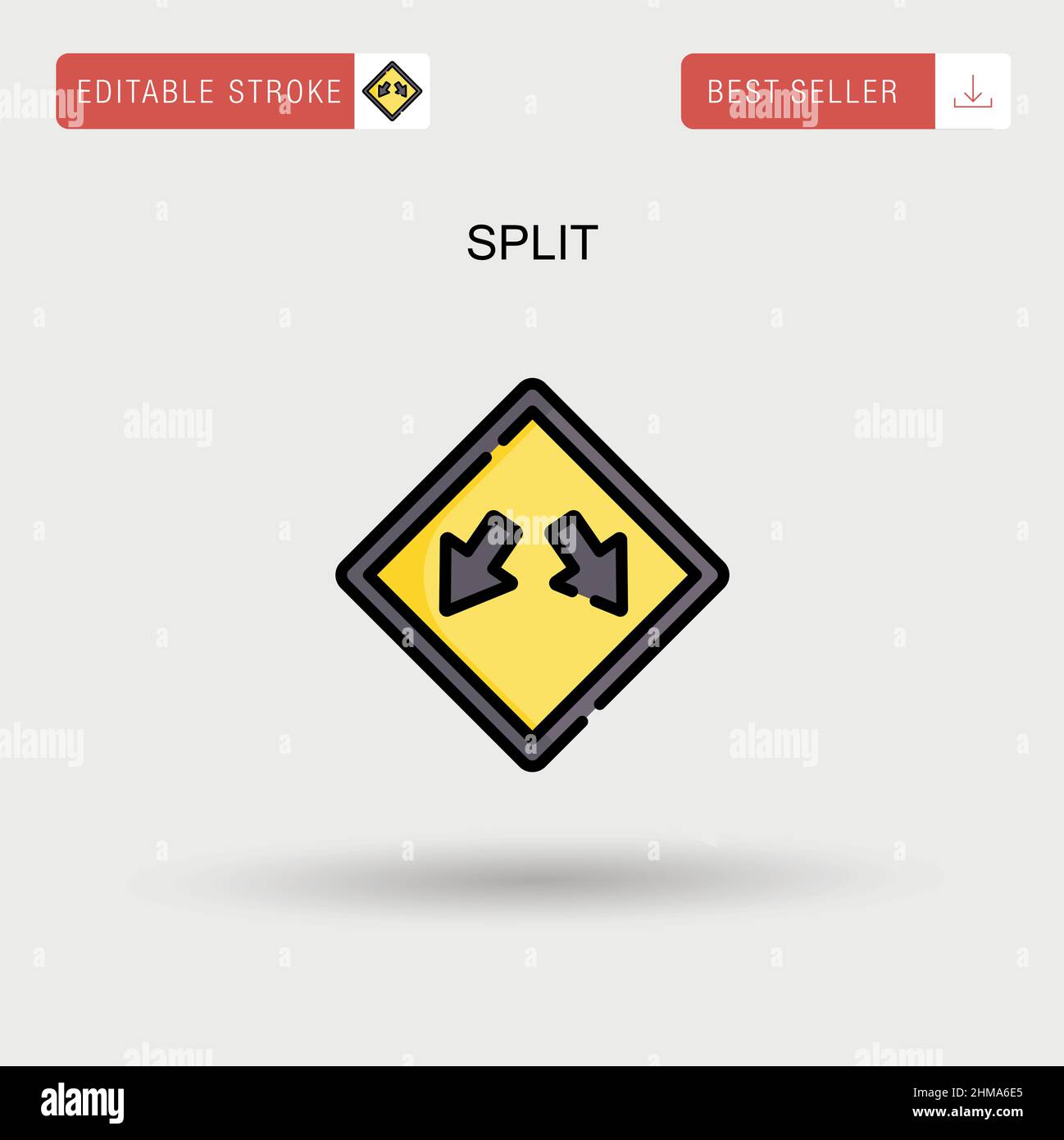 Split croatia Stock Vector Images - Alamy