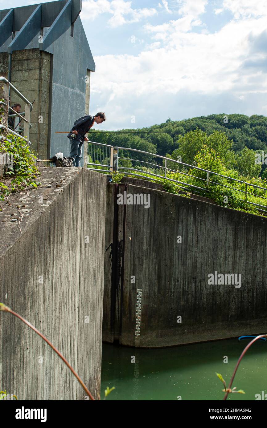 Germany, Kelheim, ancient southern German city of the Danube and ...