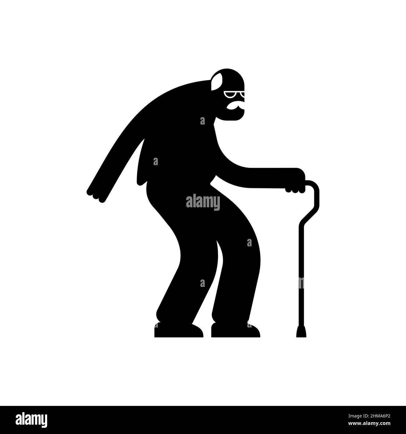 Grandfather icon. Old man sign. granddad symbol. Vector illustration ...