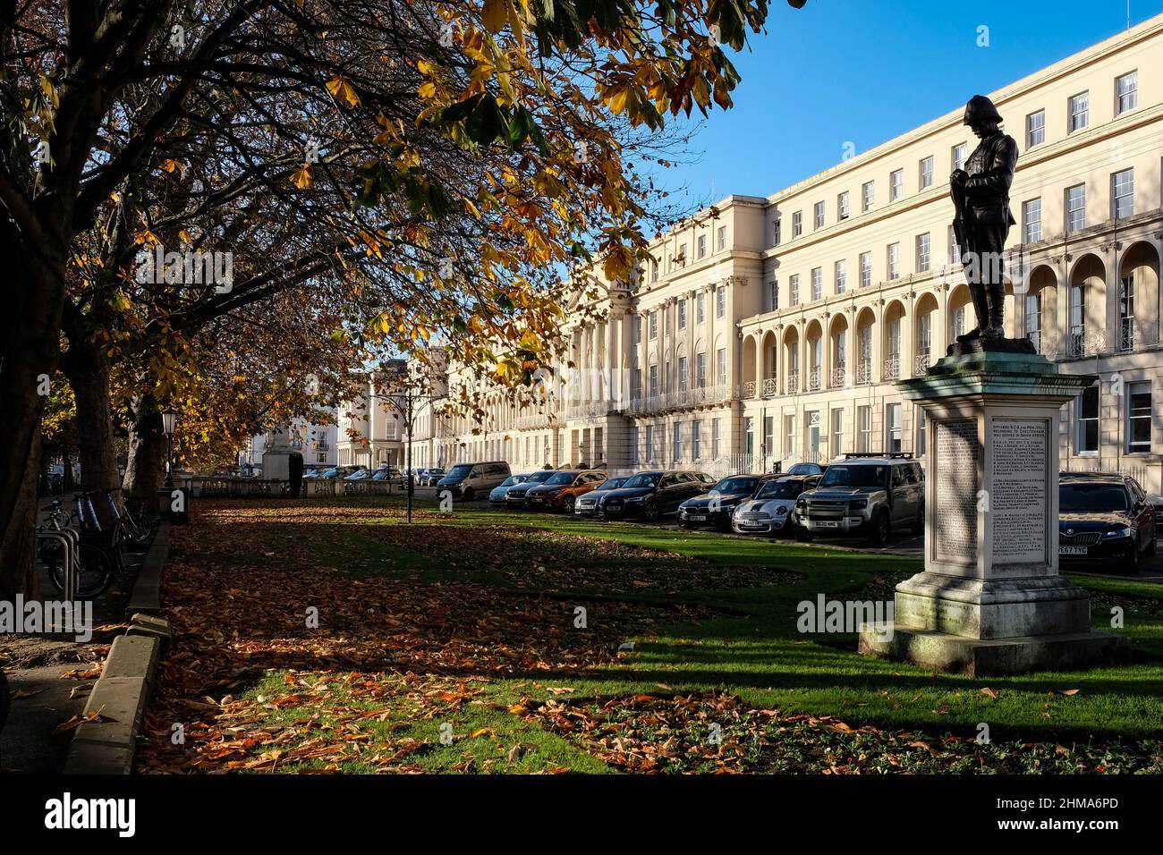 Cheltenham Promenade and Council Offices Stock Photo - Alamy