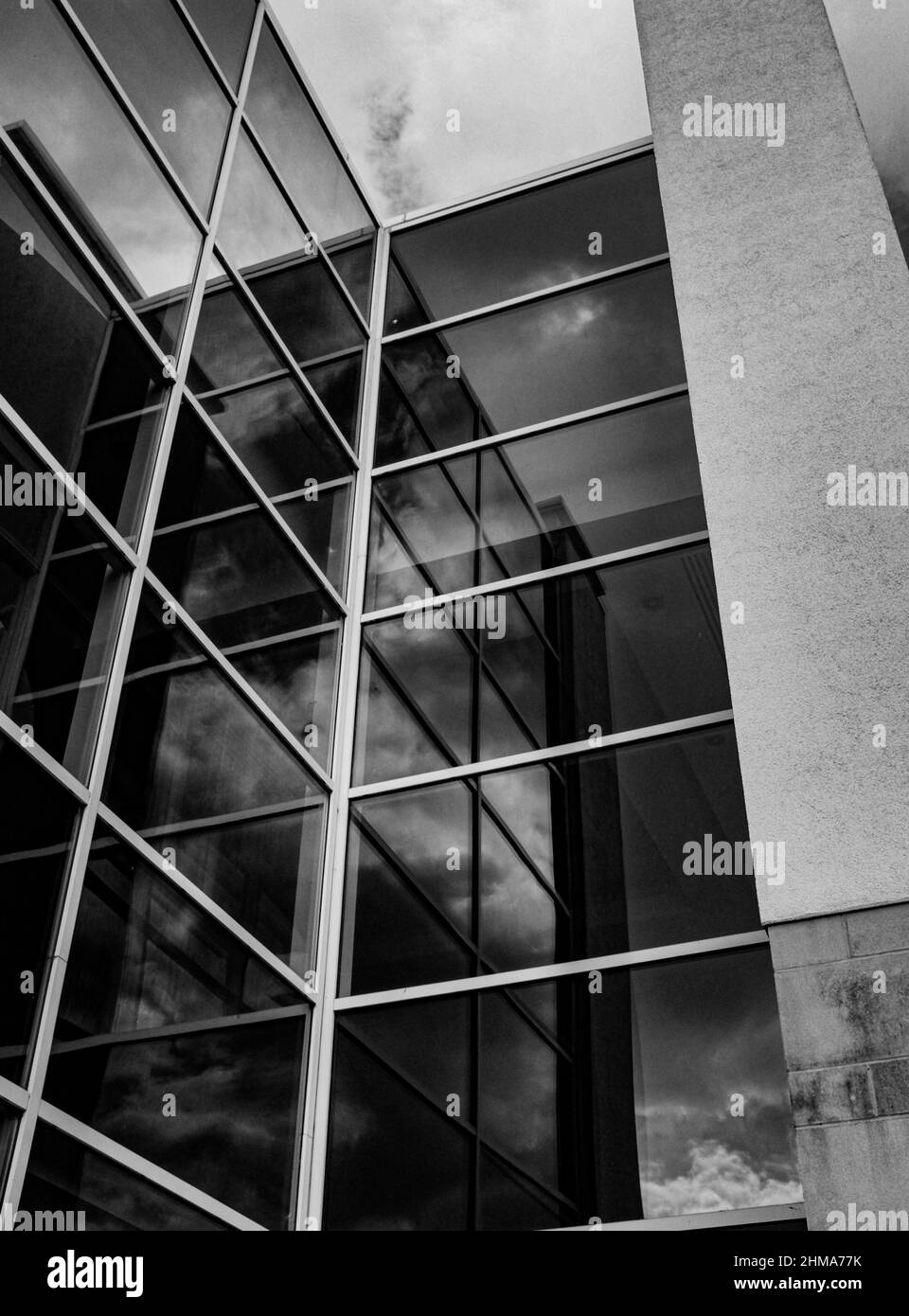 Sky windows Black and White Stock Photos & Images - Alamy