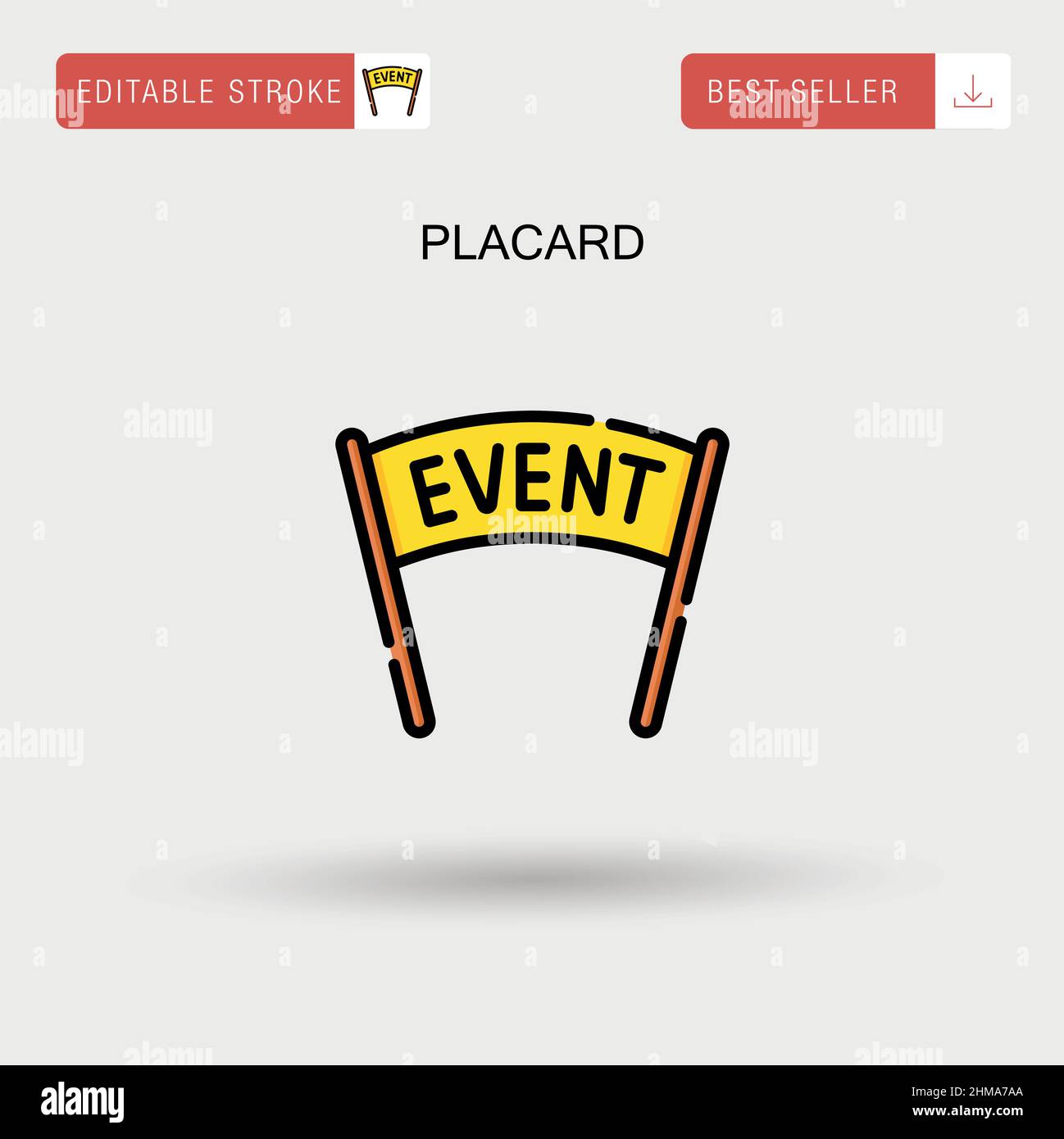 Woman holding placard cartoon Stock Vector Images - Alamy