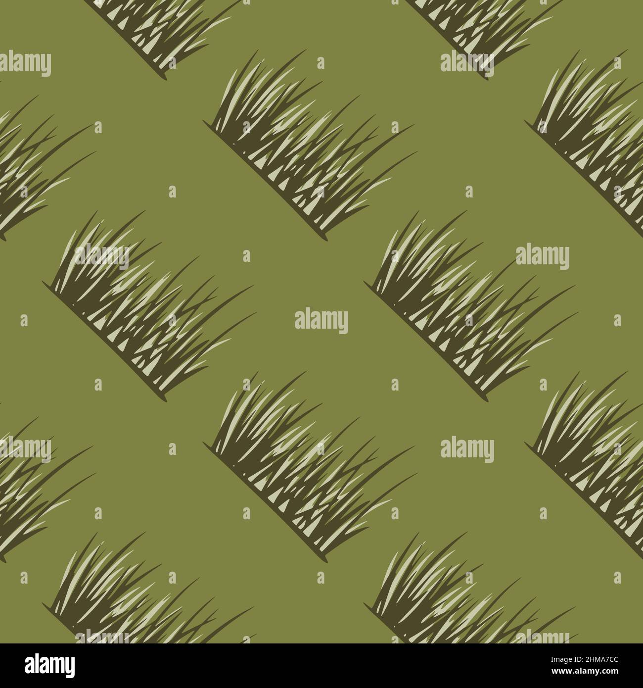 Grass seamless pattern. Background of lawn. Repeated texture in flat ...