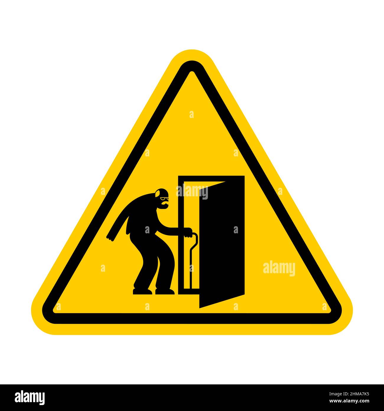 Attention ageism. Warning yellow road sign. Caution Age Discrimination ...