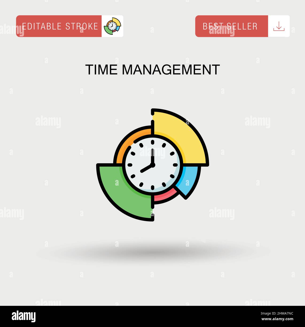 Time management success Stock Vector Images - Alamy