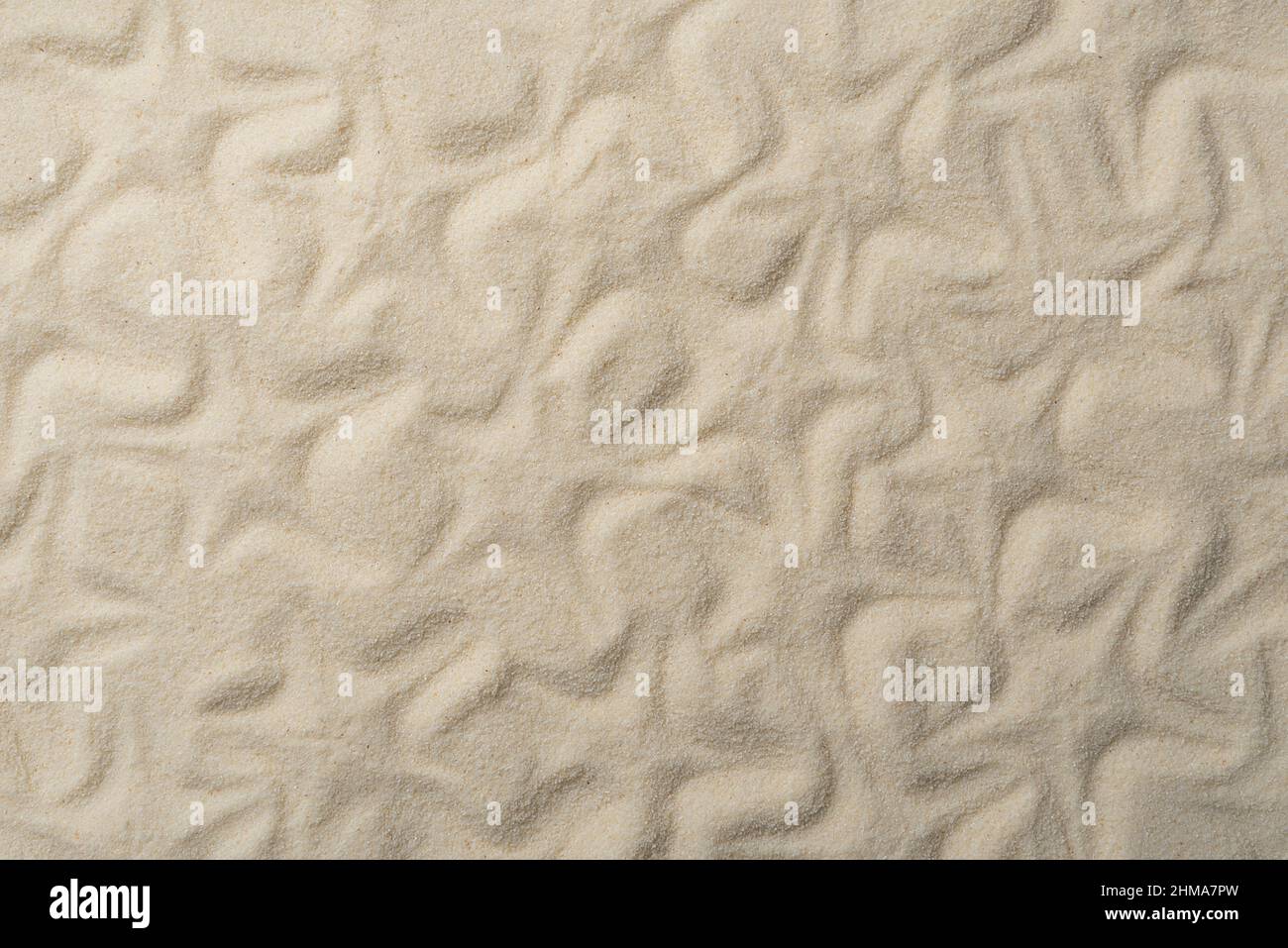 sand texture with star pattern background. Sandy beach for background ...