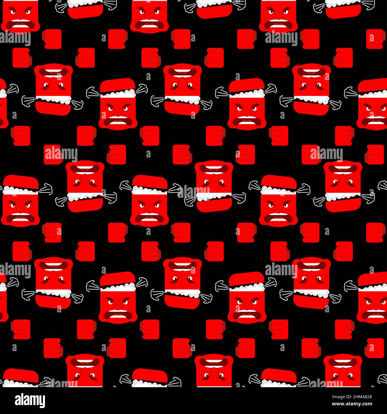 Aggression pattern seamless. Anger background. wrath texture Stock ...