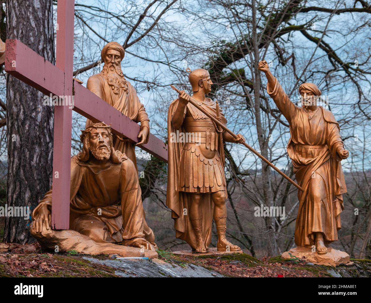 Jesus falls the second time hi-res stock photography and images - Alamy