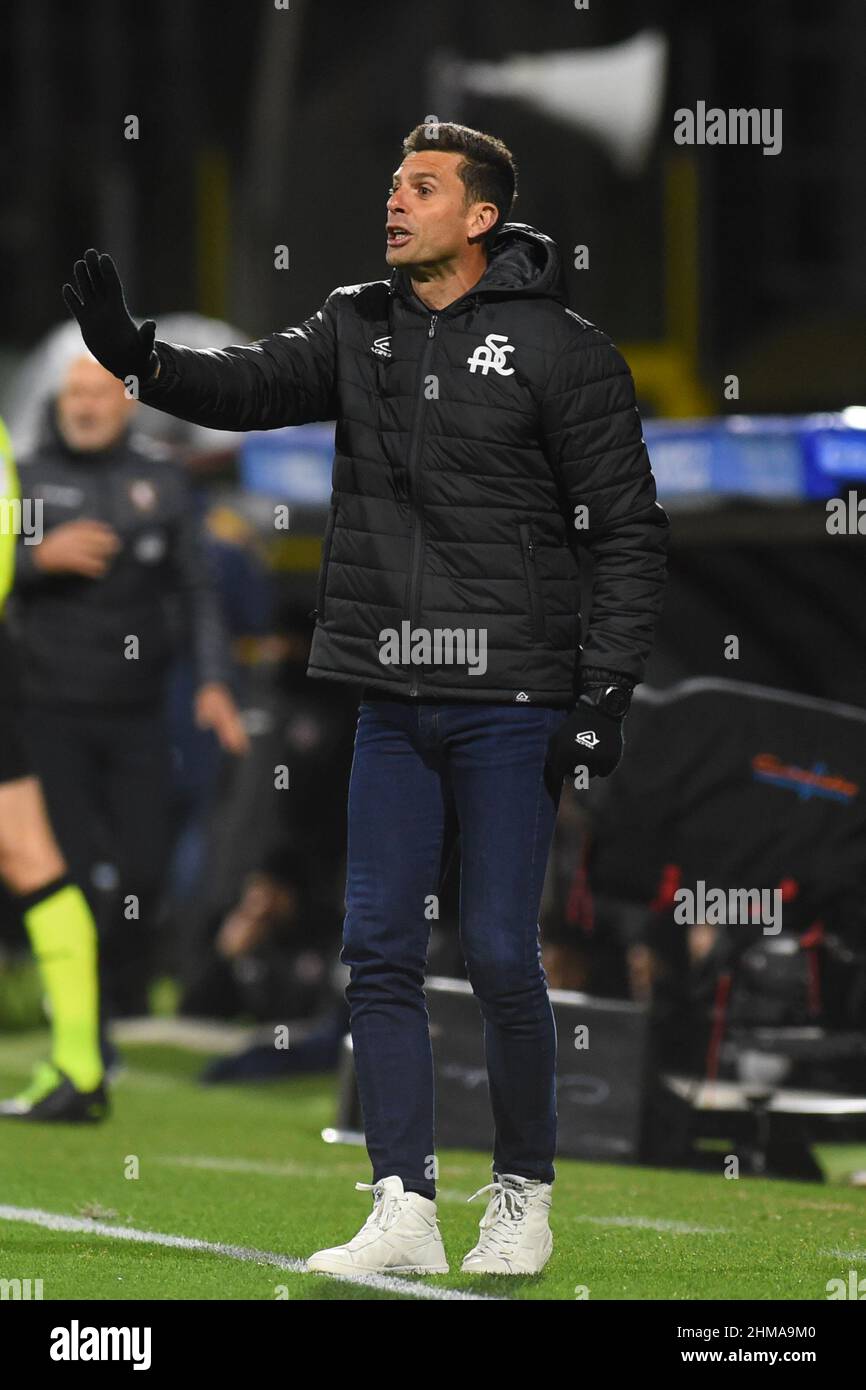 (2/7/2022) Thiago Motta ( Spezia Calcio ) meter gives orders to his ...