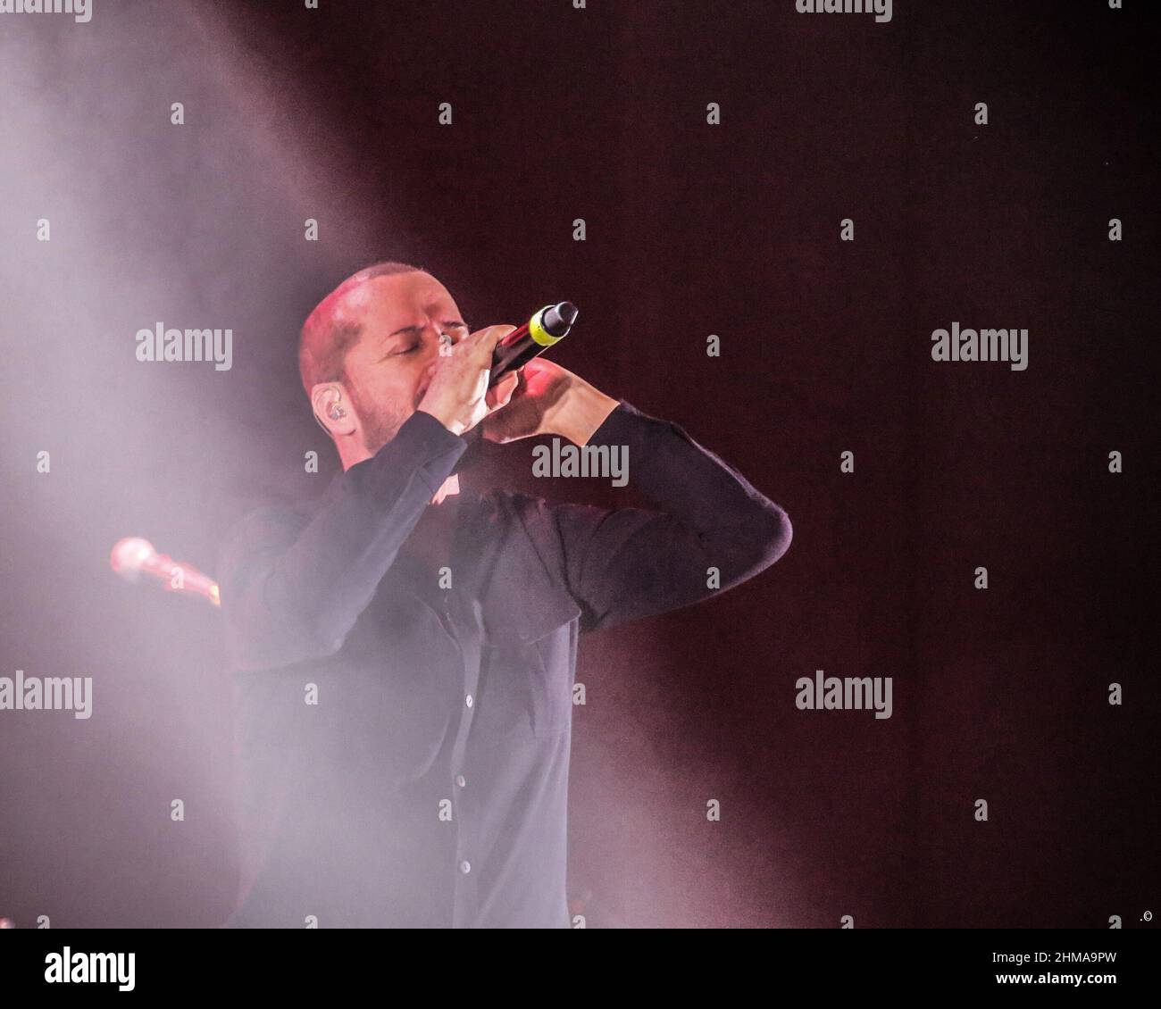 Bergamo, Italia. 07th Feb, 2022. Raf durante Raf & Tozzi, Concerto ...