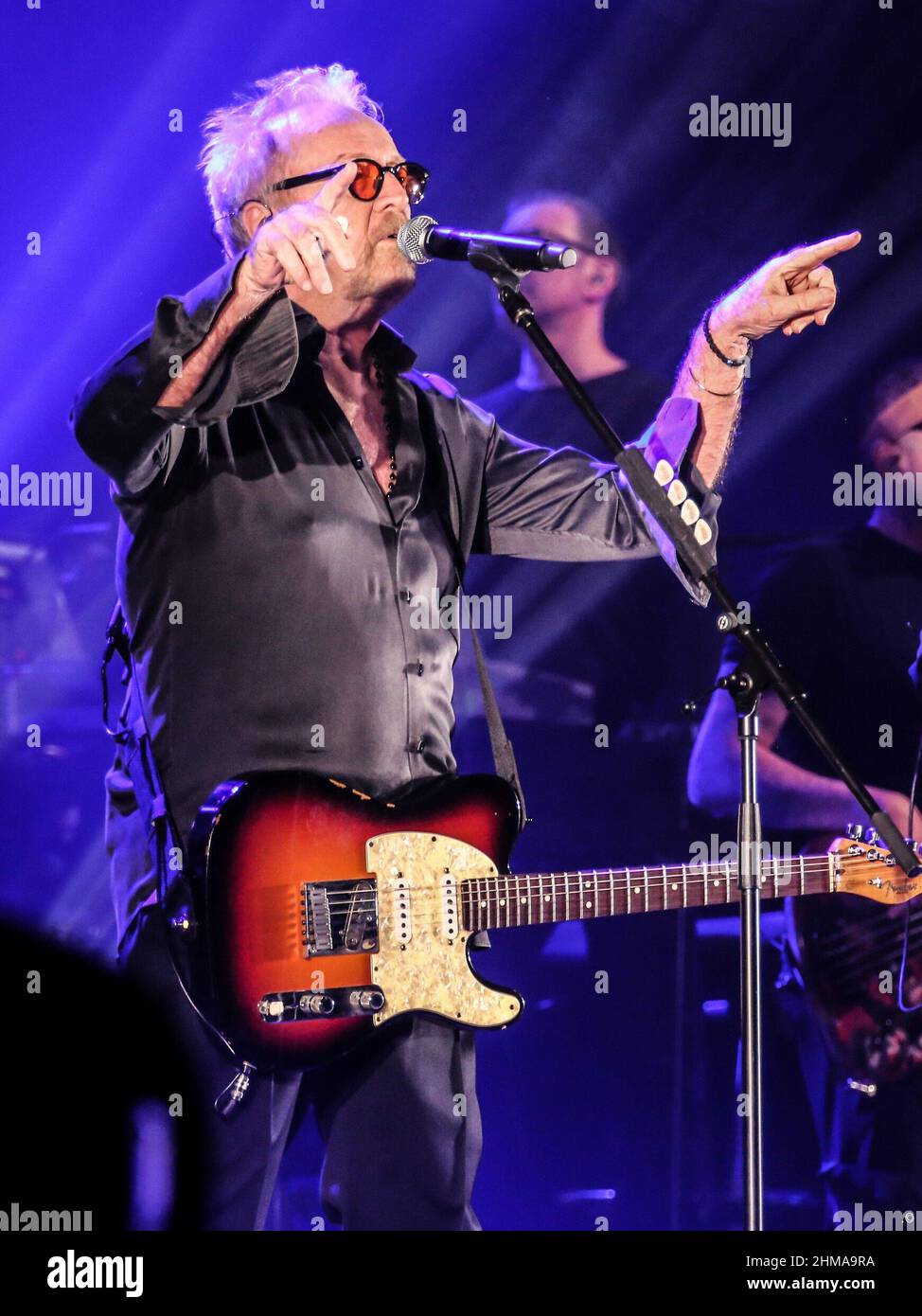 Bergamo, Italia. 07th Feb, 2022. Umberto Tozzi durante Raf & Tozzi ...