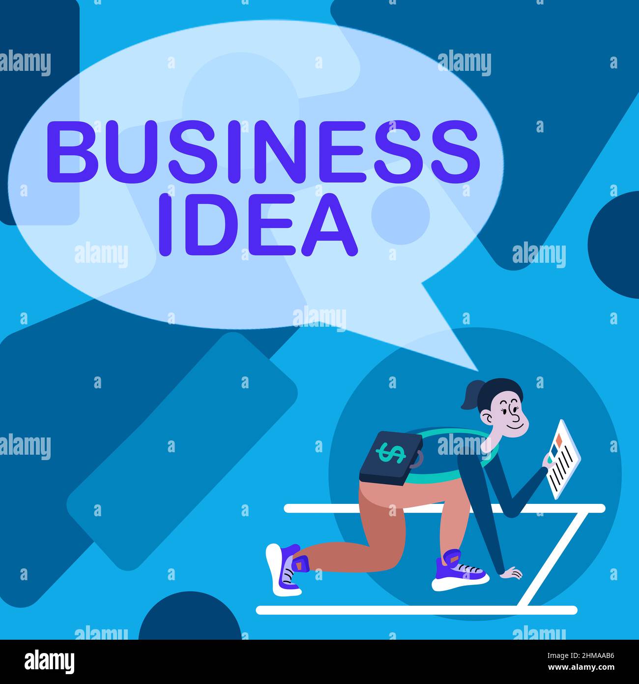 Text showing inspiration Business Idea. Business concept the concept ...