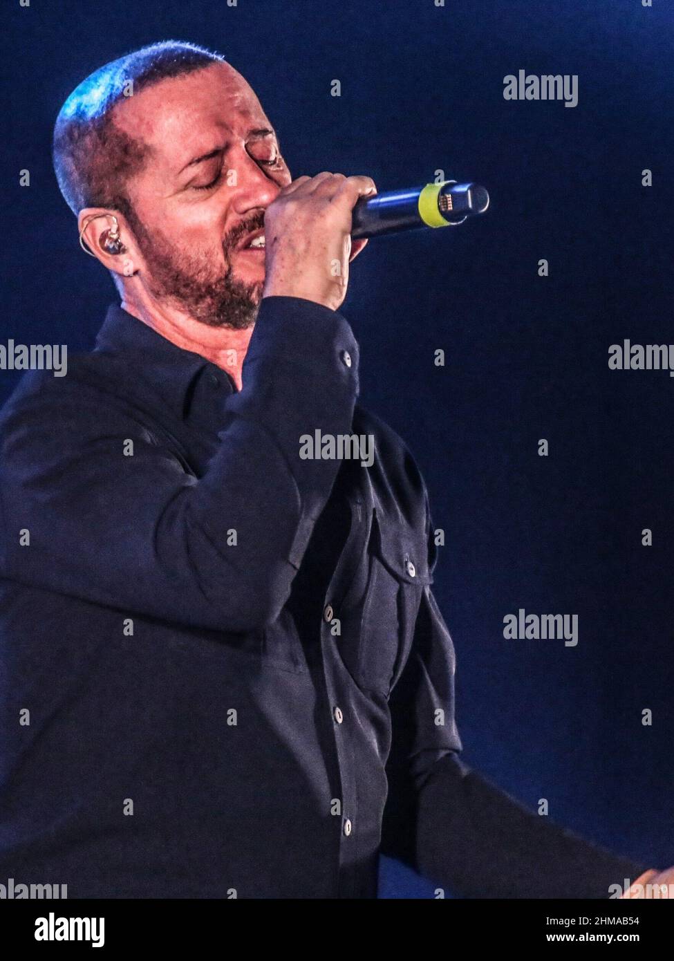 Bergamo, Italia. 07th Feb, 2022. Raf durante Raf & Tozzi, Concerto ...