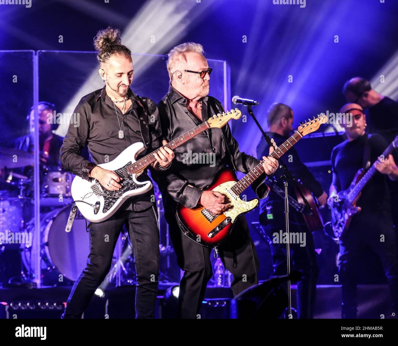 Bergamo, Italia. 07th Feb, 2022. Umberto Tozzi durante Raf & Tozzi ...