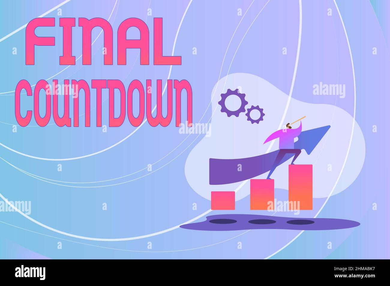 Text showing inspiration Final Countdown. Business approach Last moment ...