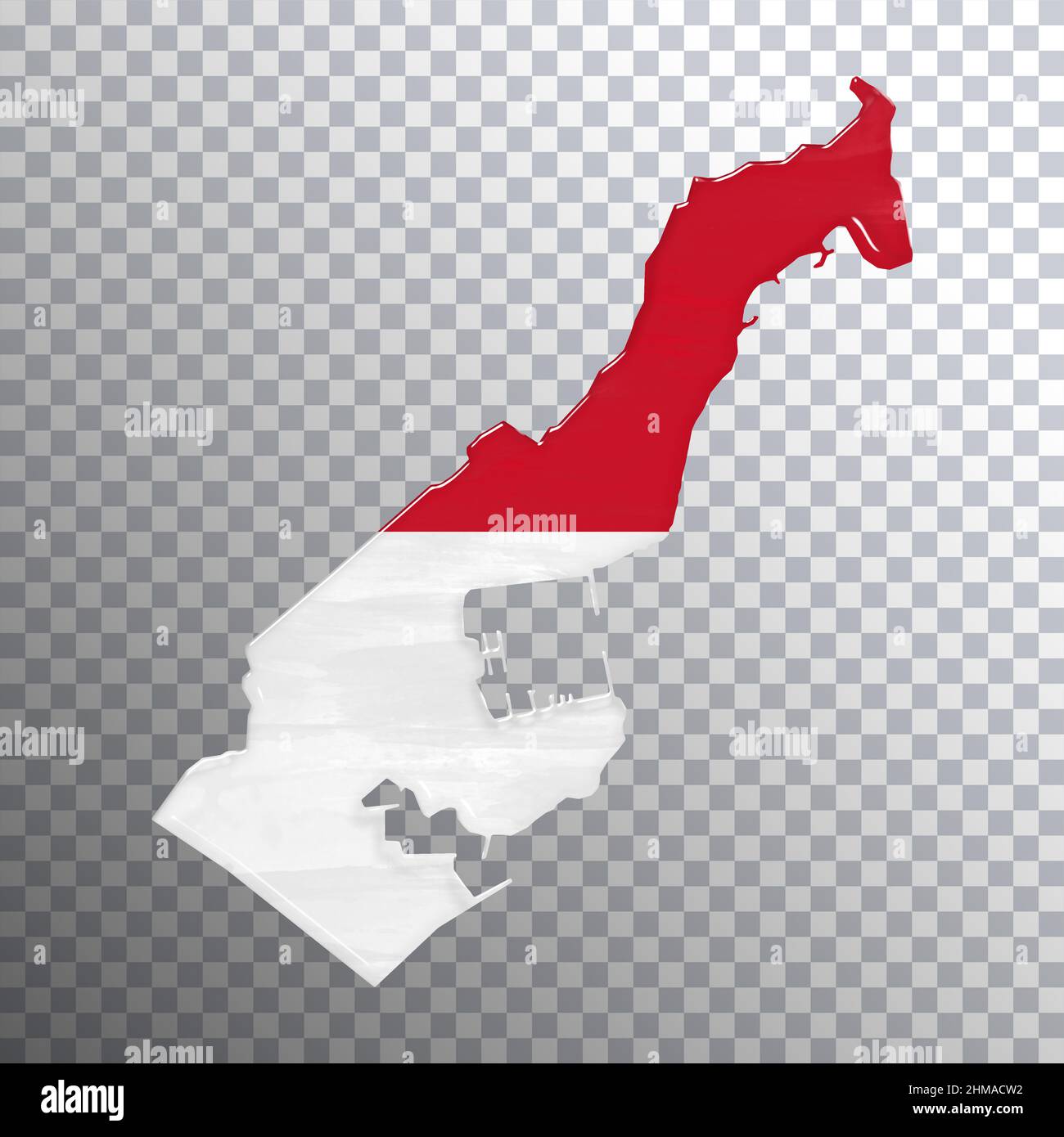 Monaco flag and map, transparent background, Clipping path Stock Photo ...