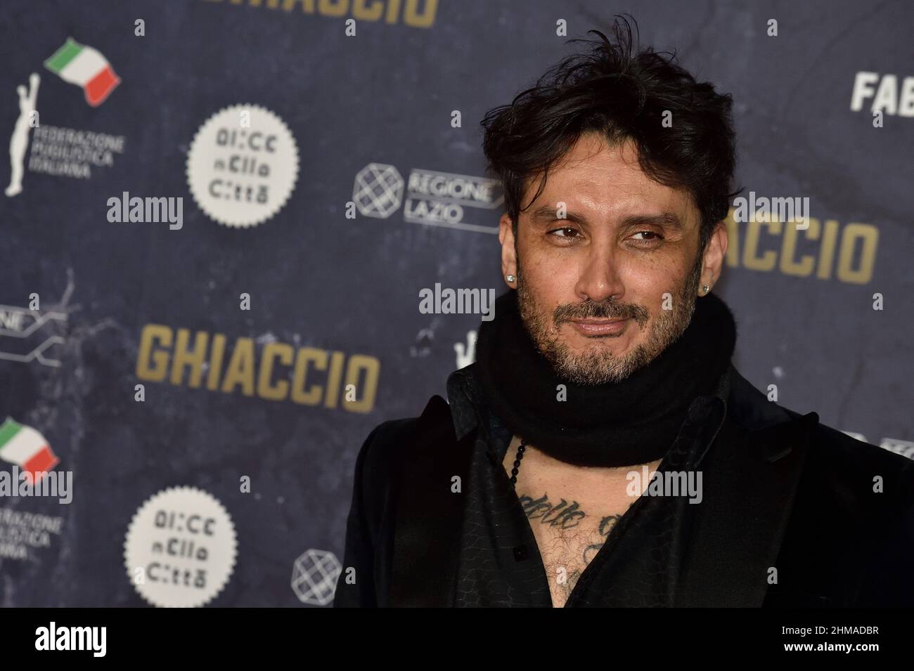 Rome, Italy. 07th Feb, 2022. ROME, ITALY - FEBRUARY 07: Fabrizio Moro ...