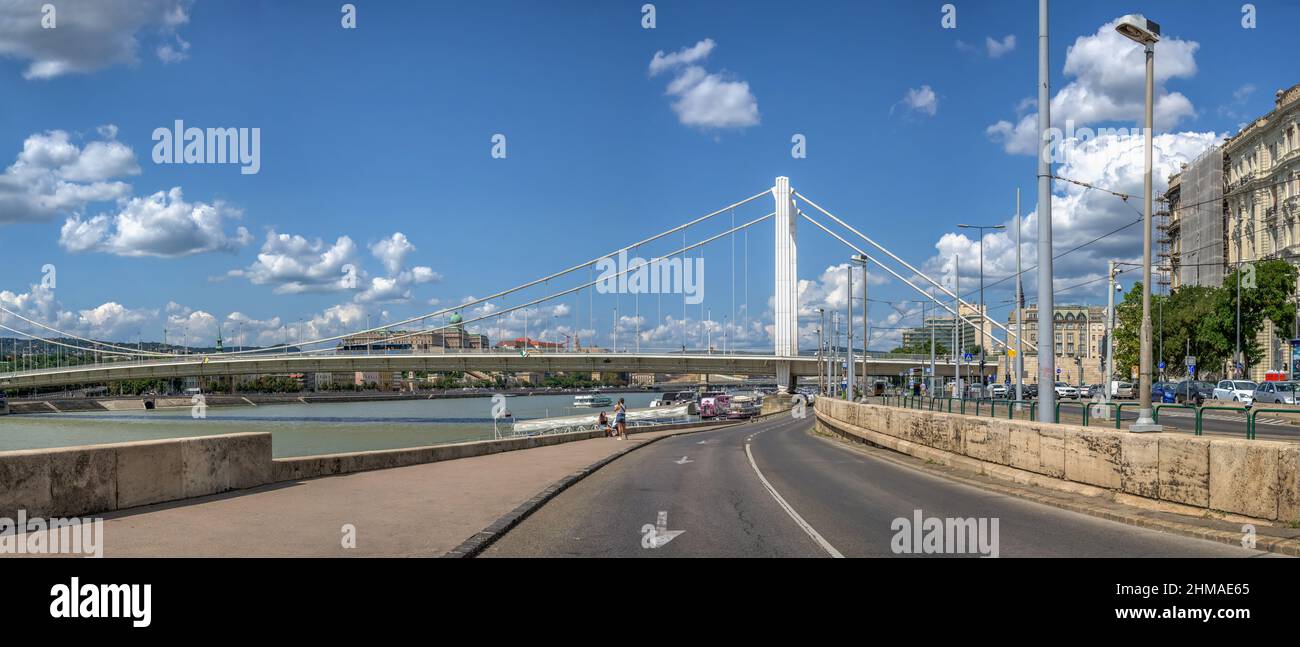 Elizabeth Bridge in Budapest, Hungary Stock Photo - Alamy