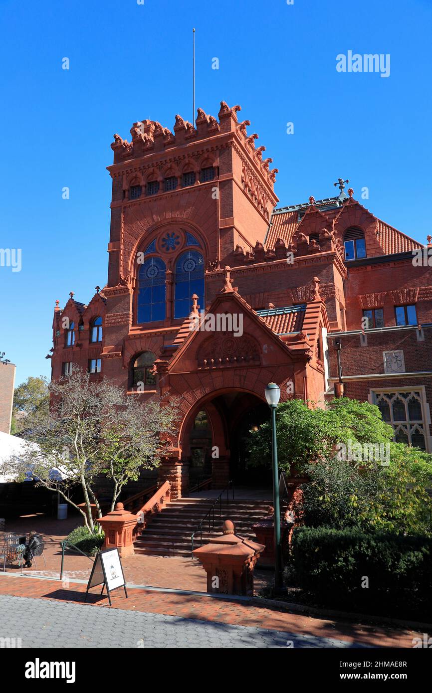Fisher Fine Arts Library and Arthur Ross Gallery building in University ...