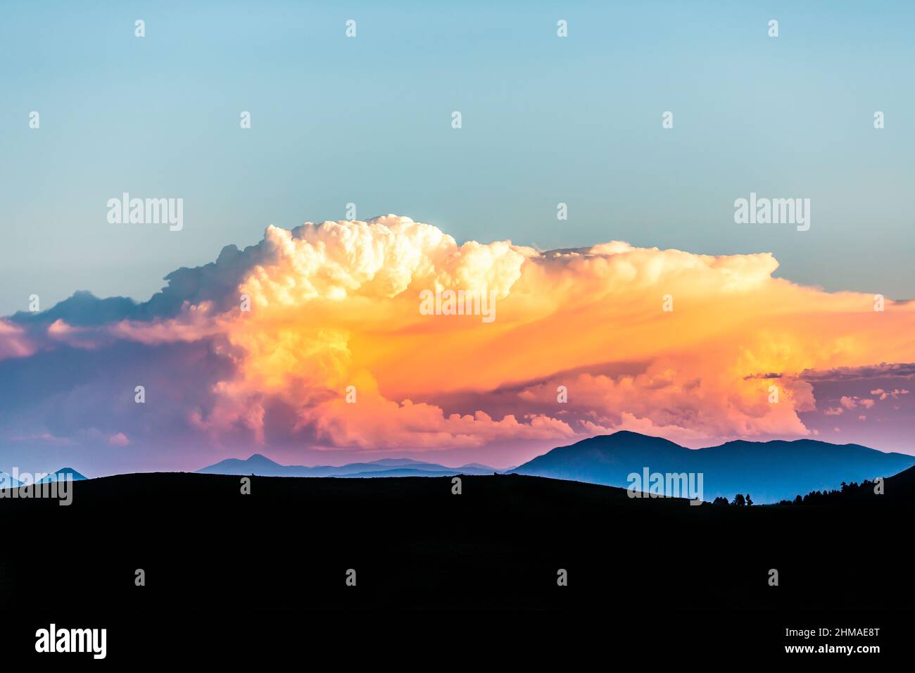 Billowing clouds hi-res stock photography and images - Alamy