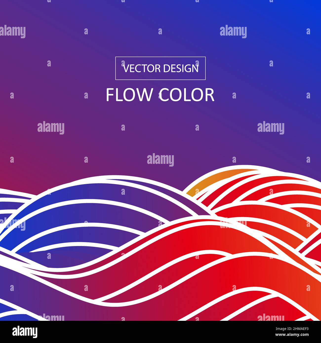Abstract wave pattern. liquid forms. Design element. wave flow Stock ...