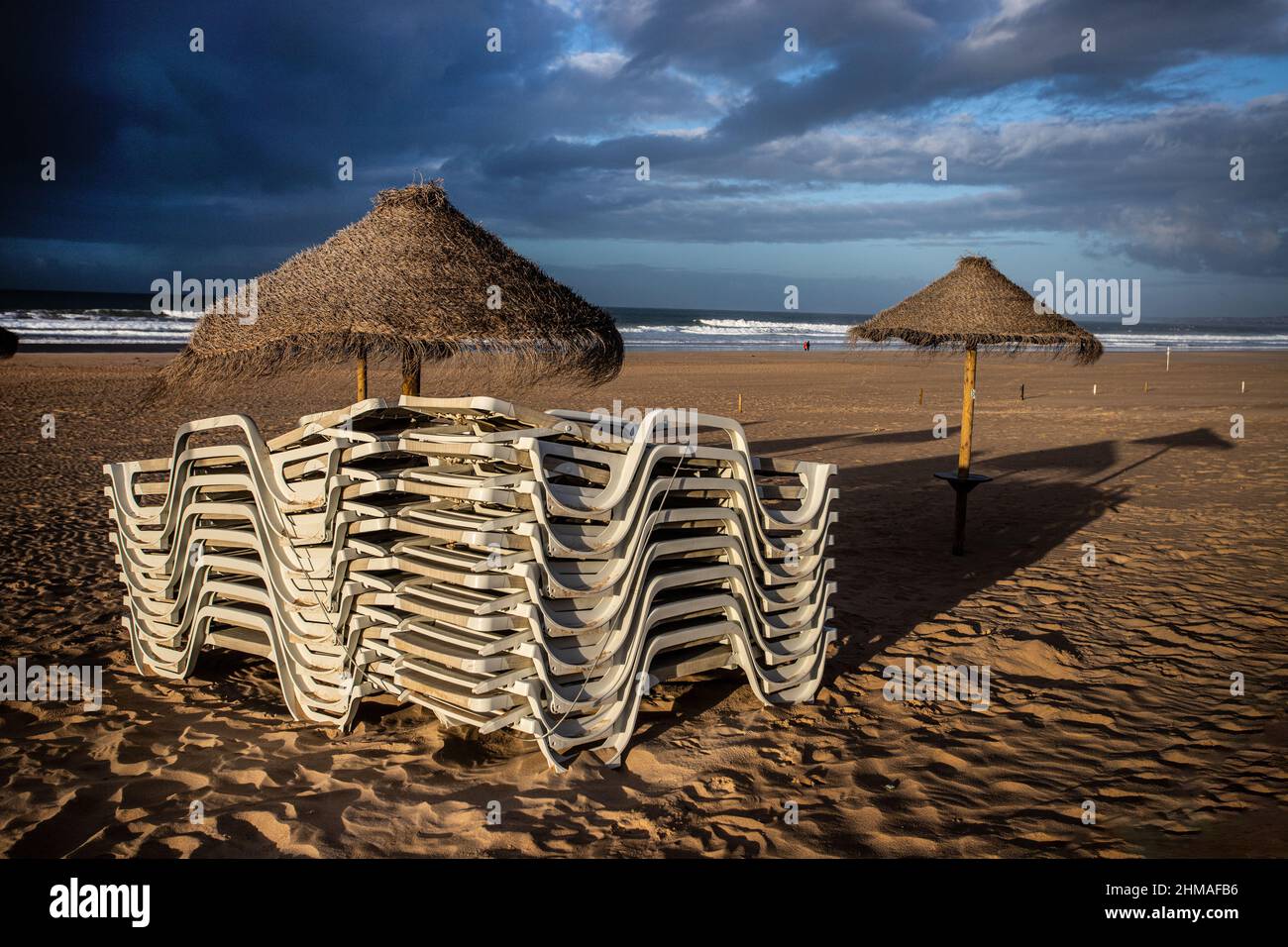 deep sun at the evening Stock Photo - Alamy