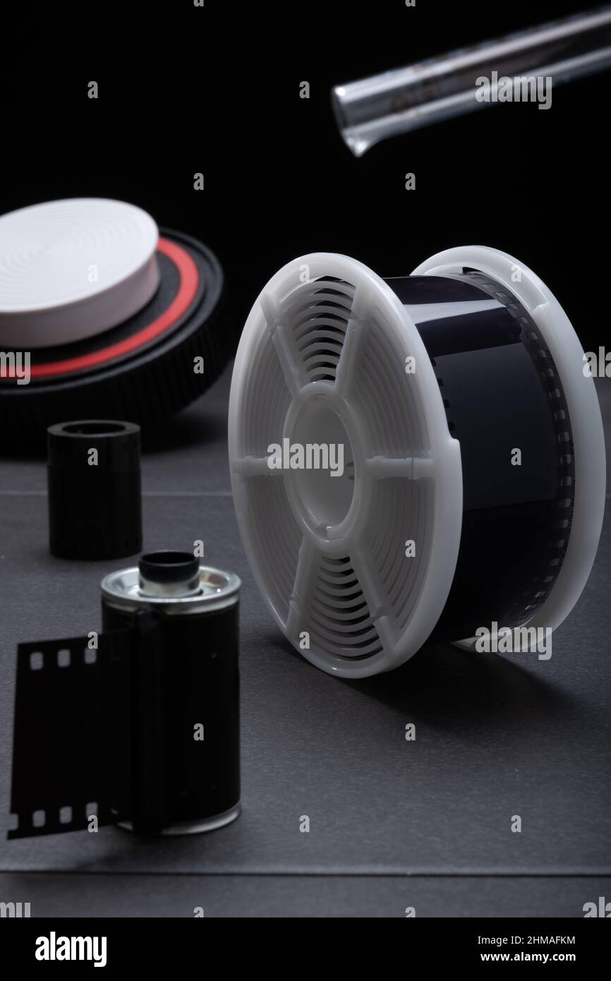 Developing reel hi-res stock photography and images - Alamy