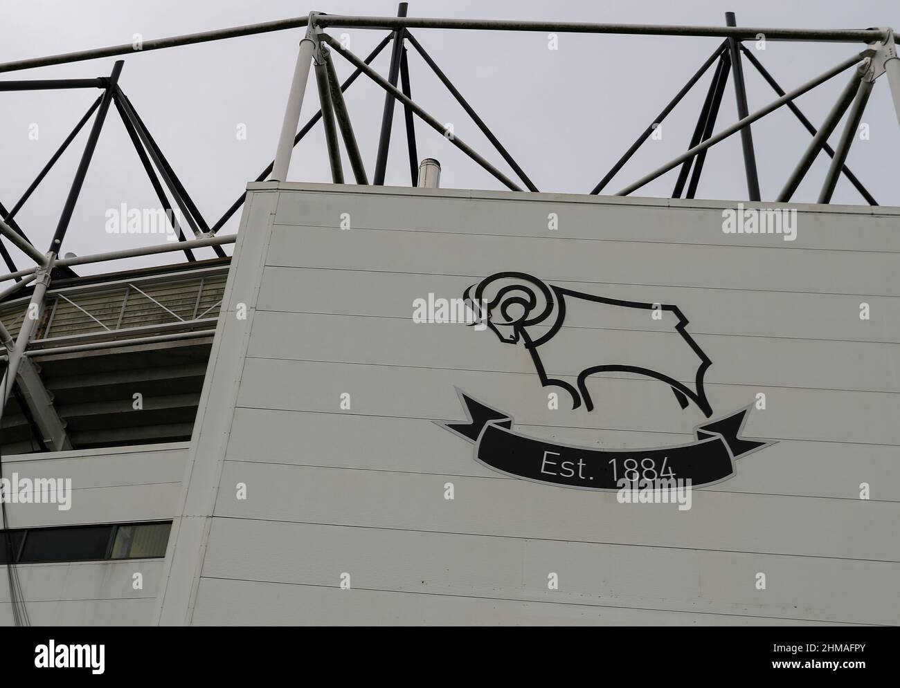 Derby county logo hi-res stock photography and images - Alamy