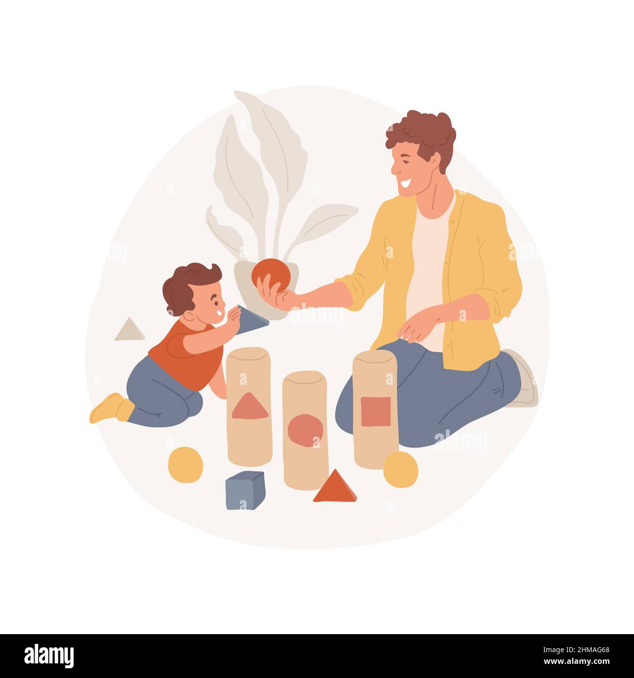 Sorting blocks Stock Vector Images - Alamy