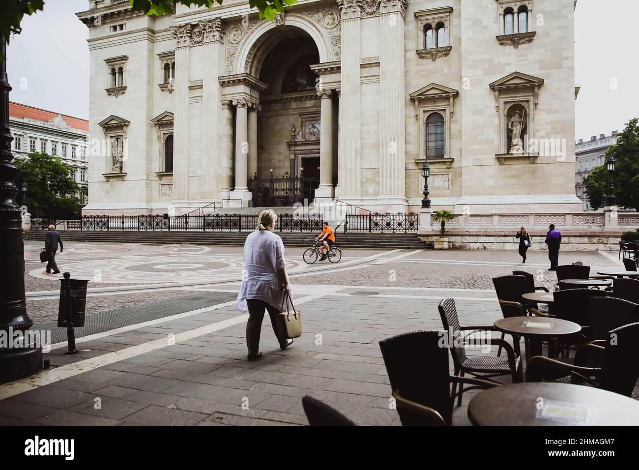 Budapest, Hungary - May, 2018: spring cityscape, City life and ...