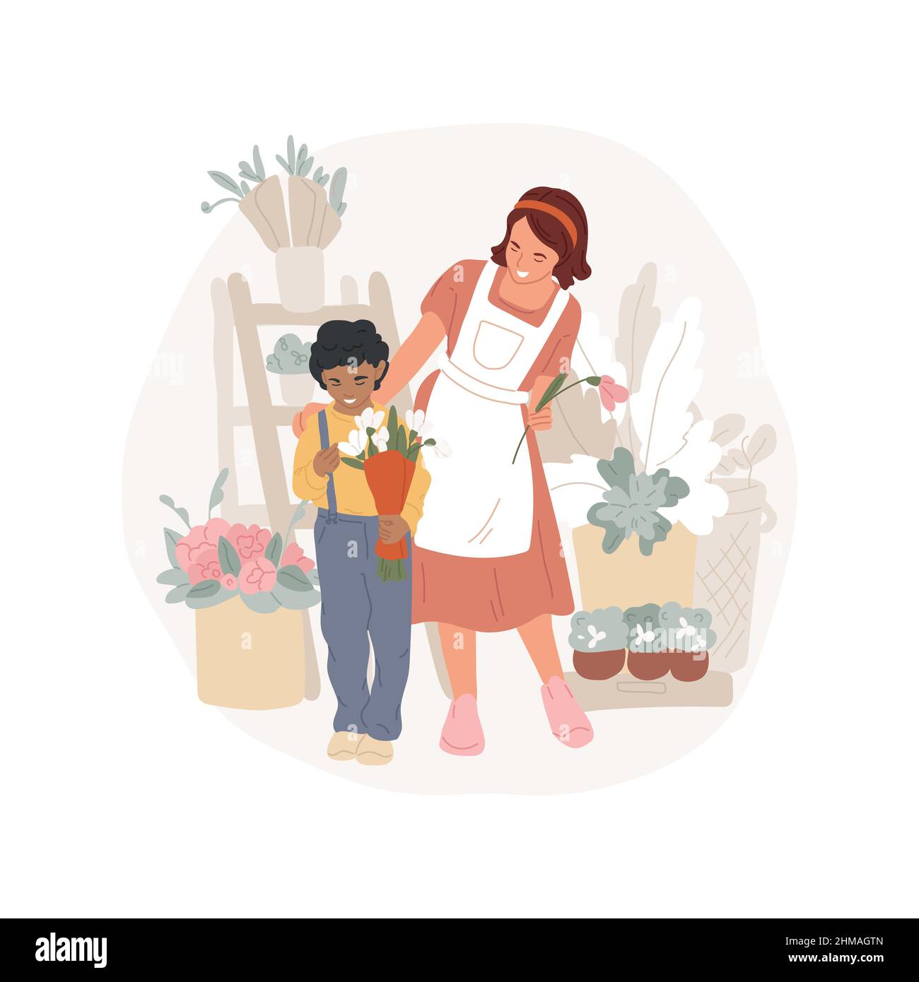 School fete outside Stock Vector Images - Alamy