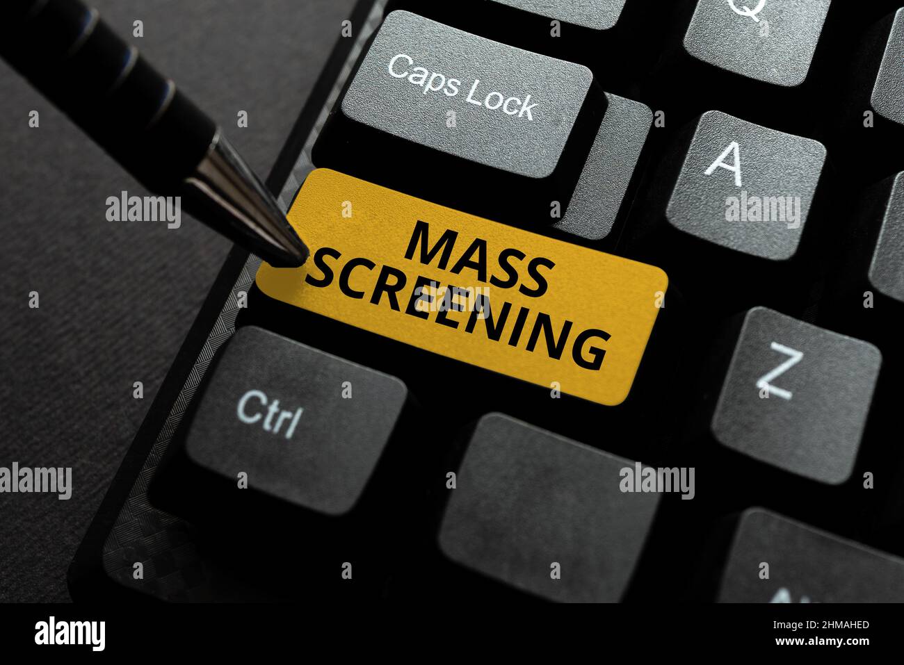 Conceptual display Mass Screening. Business showcase health evaluation ...