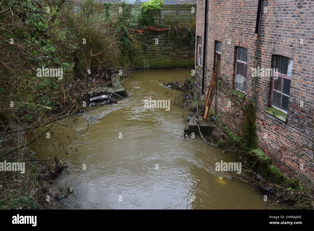 River Medlock in Manchester Stock Photo - Alamy