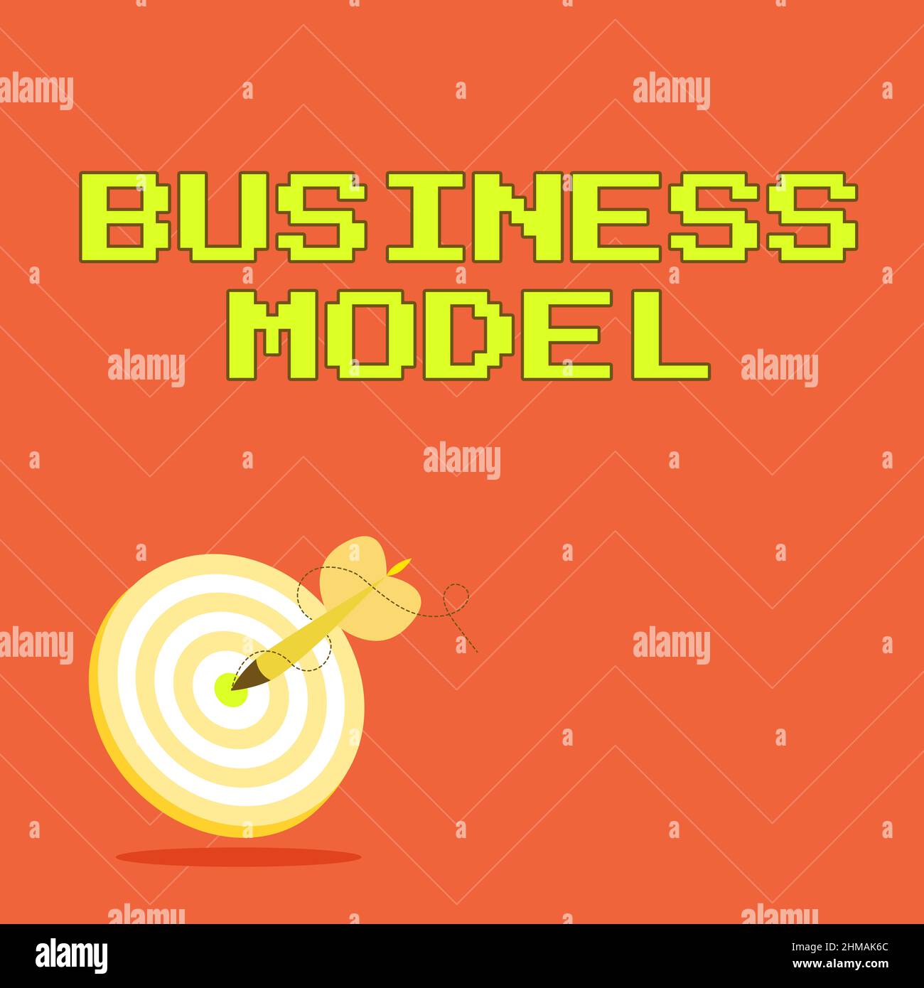 Conceptual caption Business Model. Business idea Identifying revenue ...