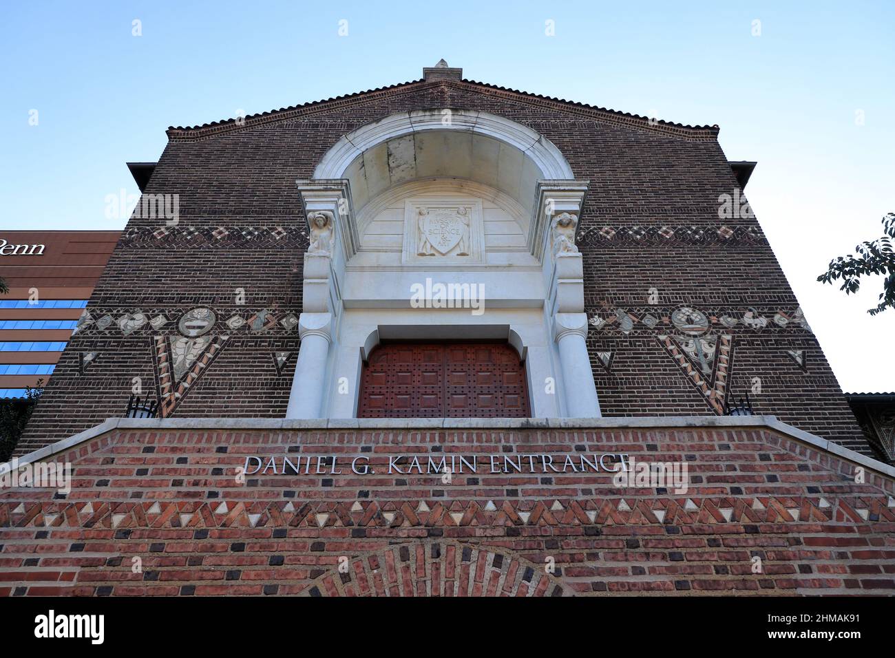 The main entrance building of Penn Museum.University of Pennsylvania ...