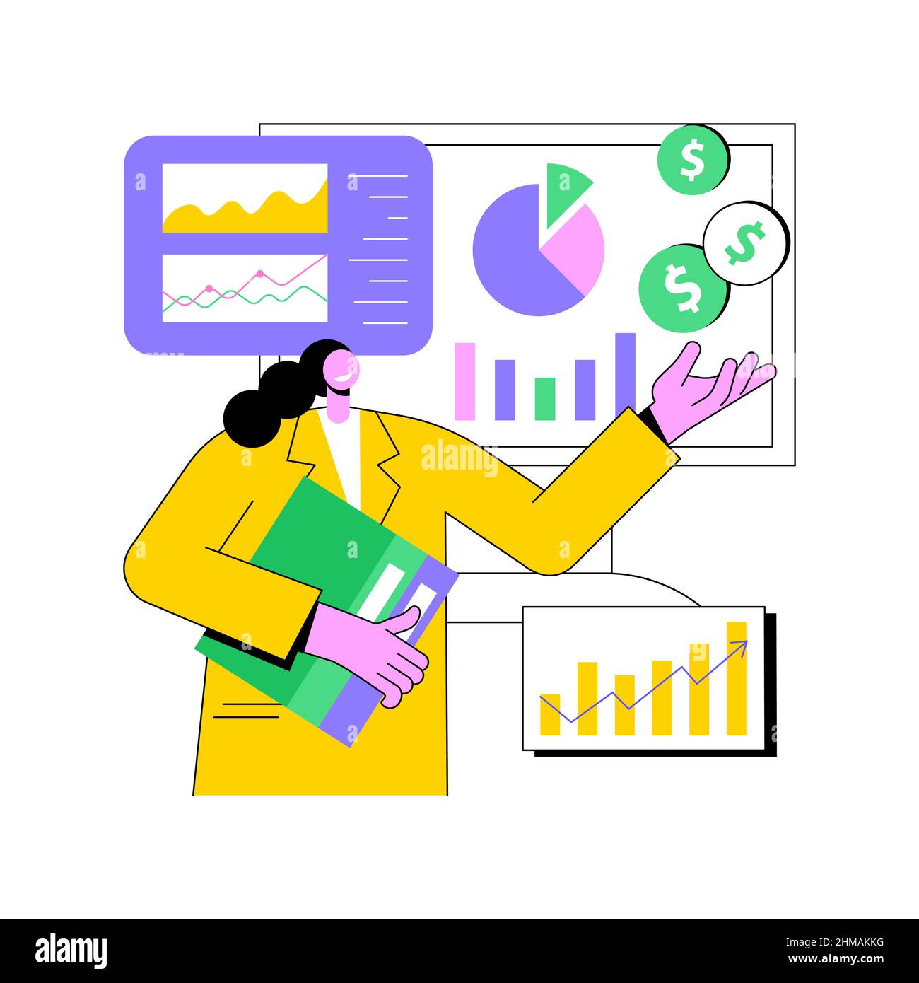 Management Analyst Clipart Image