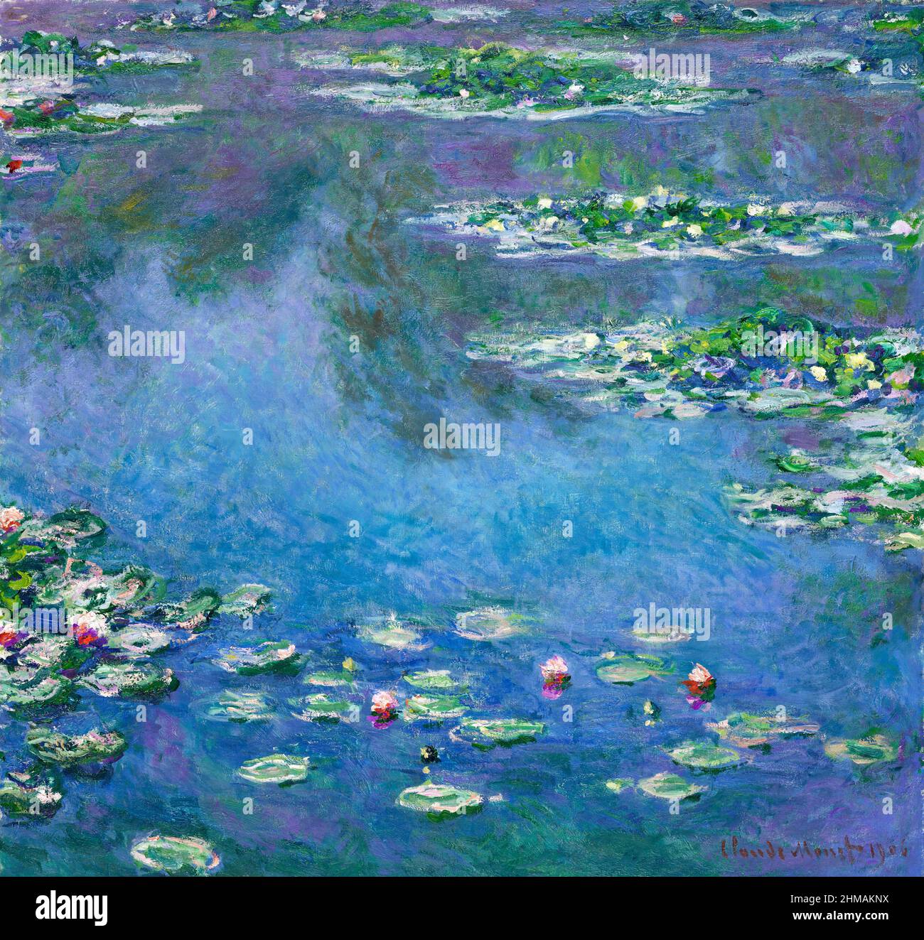 Claude monet water lilies hi-res stock photography and images - Alamy