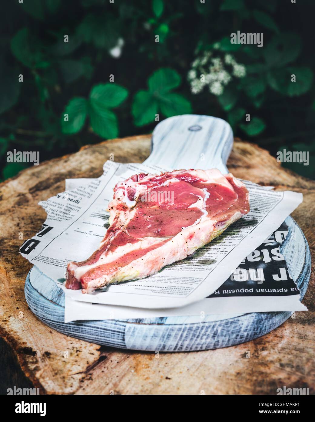 Medium rare steak hi-res stock photography and images - Alamy