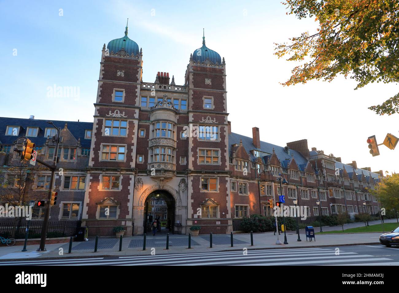 The Memorial Tower of the Quadrangle building complex in University of ...