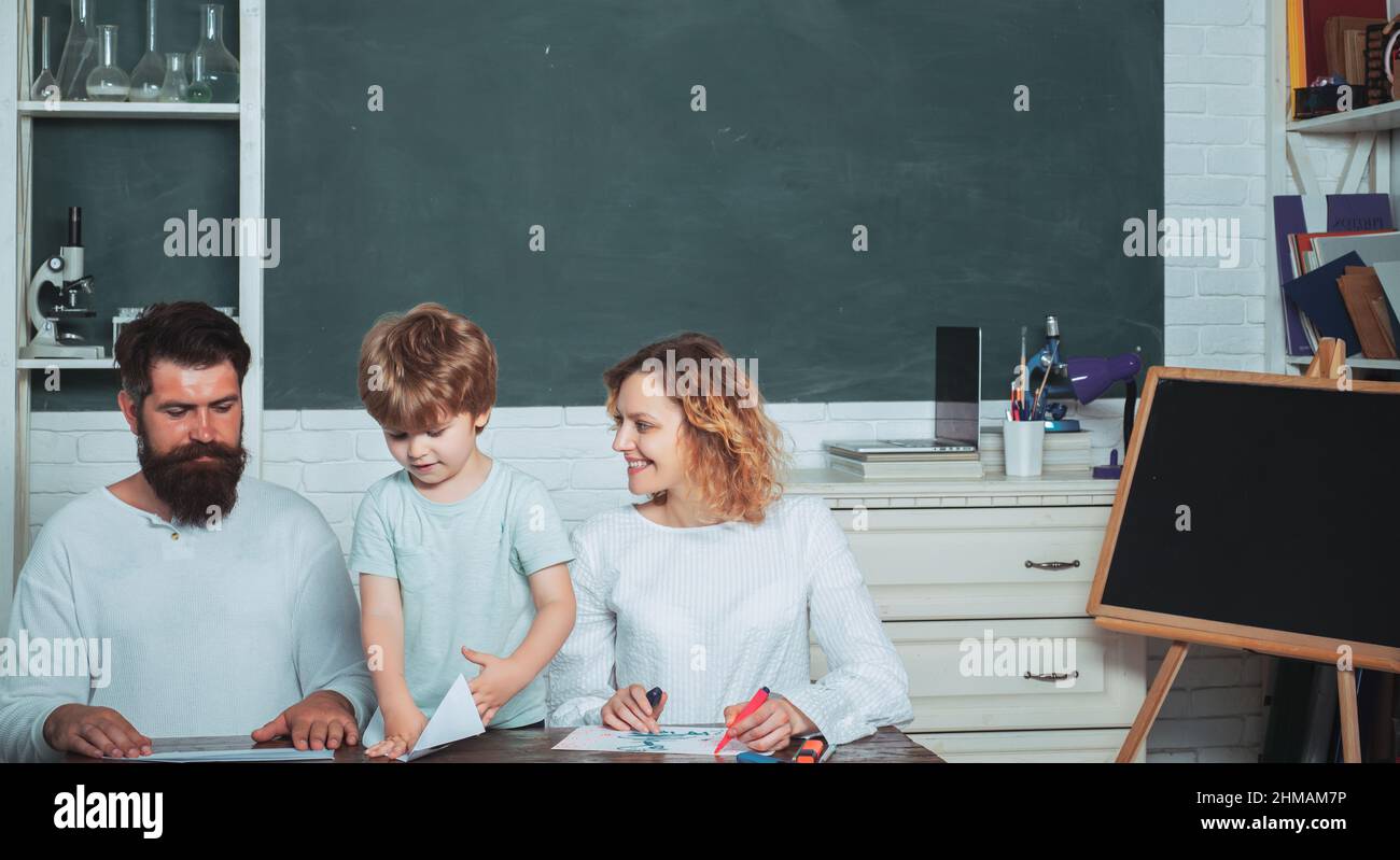 Children Education and Pupils Education. School family. Elementary ...