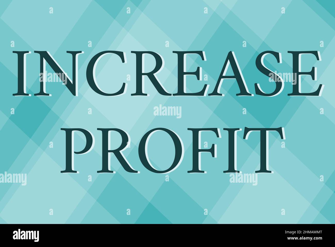 Conceptual caption Increase Profit. Business approach growth in amount ...