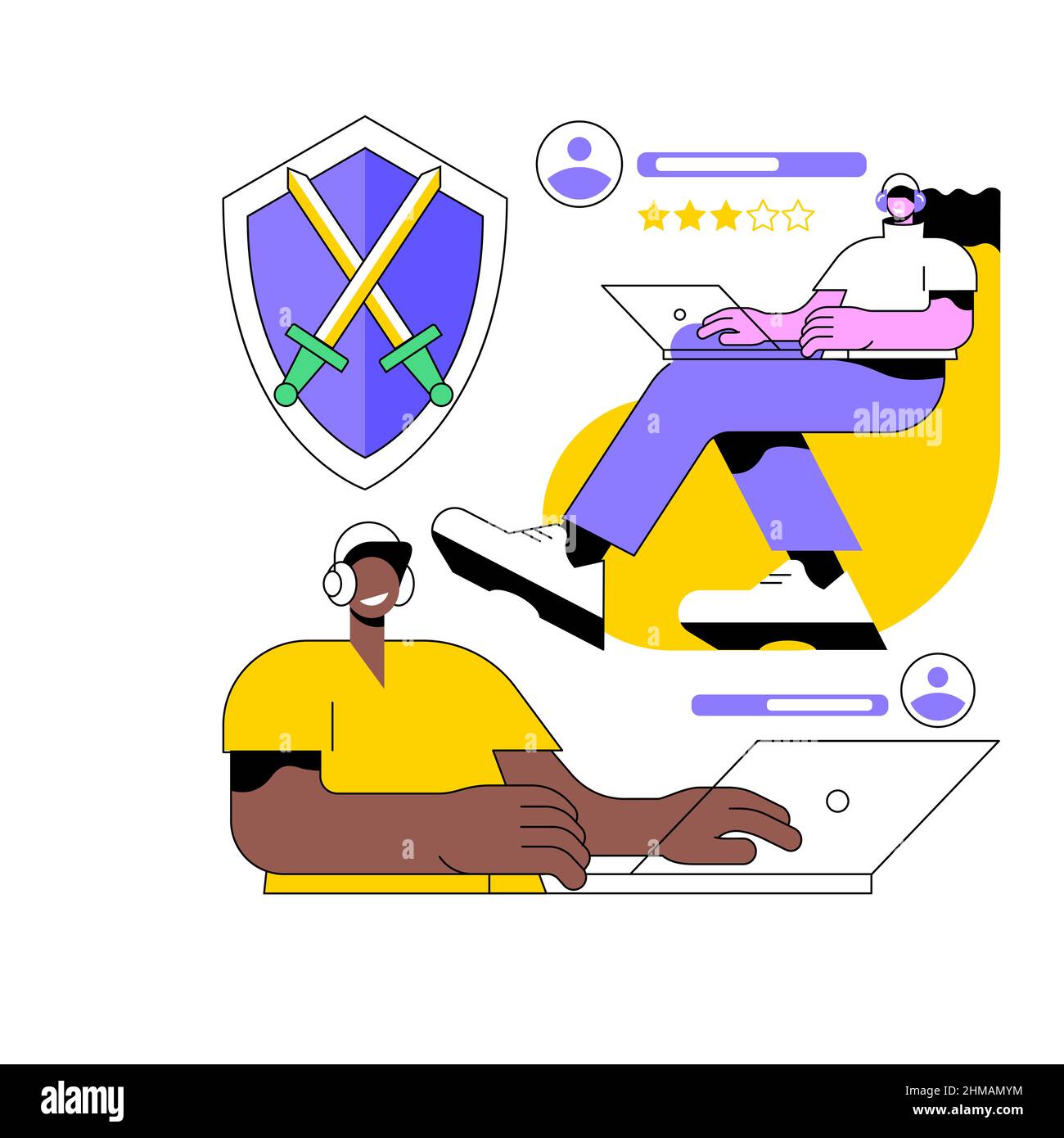 Massive multiplayer online game hi-res stock photography and images - Alamy