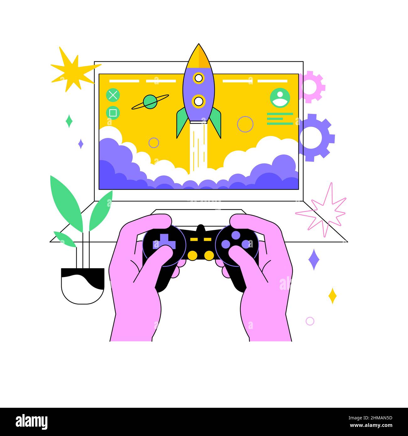 Person battle Stock Vector Images - Alamy