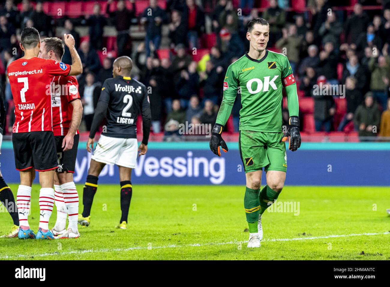 EINDHOVEN, Netherlands, 08-02-2022, football, Philips stadium, KNVB Beker, season 2021 / 2022 ...