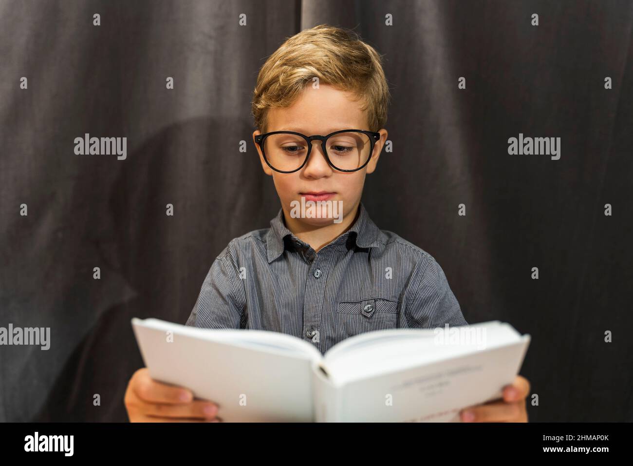 boy reading a book, boy with glasses, education, back to school ...