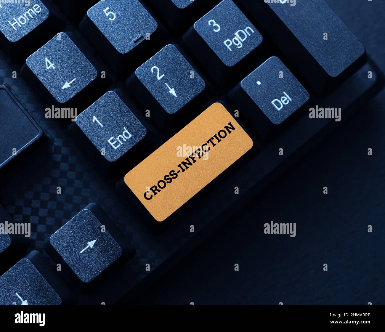 Sign displaying Cross Infection. Concept meaning diseasecausing ...