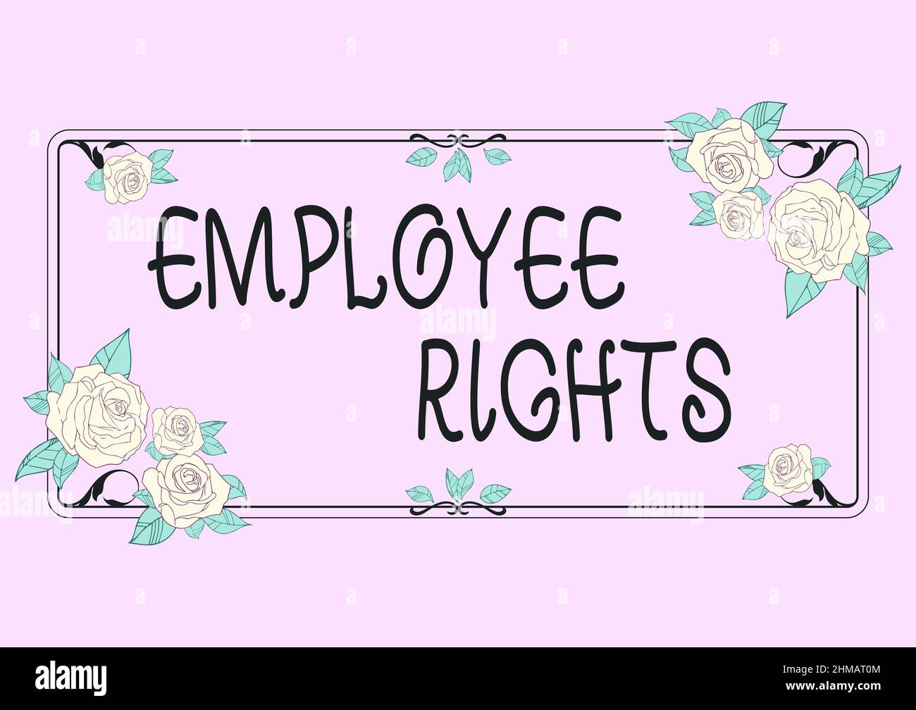 Text showing inspiration Employee Rights. Internet Concept All ...