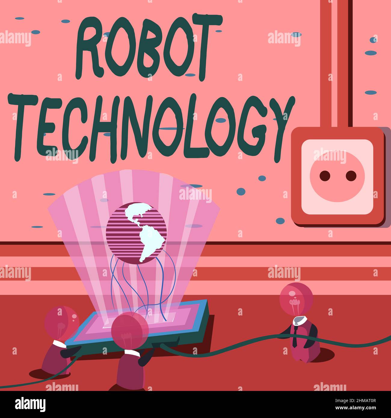 Conceptual caption Robot Technology. Word for develop machines that can ... Conceptual caption Robot Technology. Word for develop machines that can ...