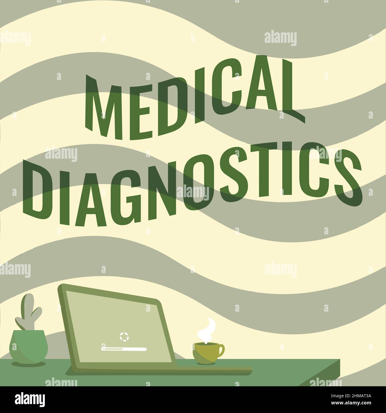 Text showing inspiration Medical Diagnostics. Business concept a ...
